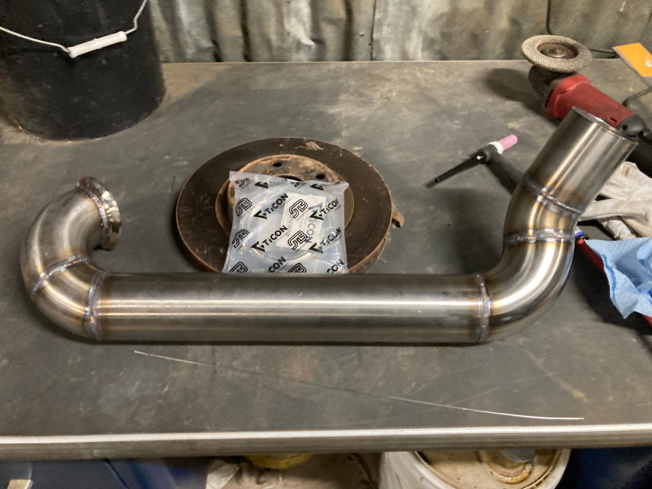 Lly/Lbz stainless Hoodstack piping | Missouri Fab