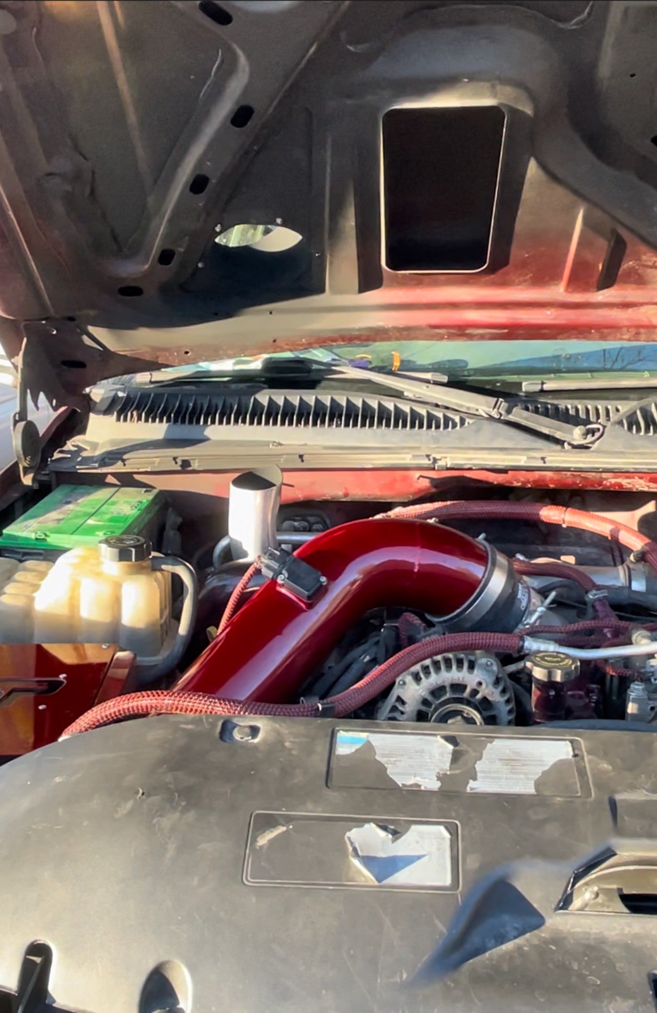 01-04 lb7 hoodstack piping | Missouri Fab