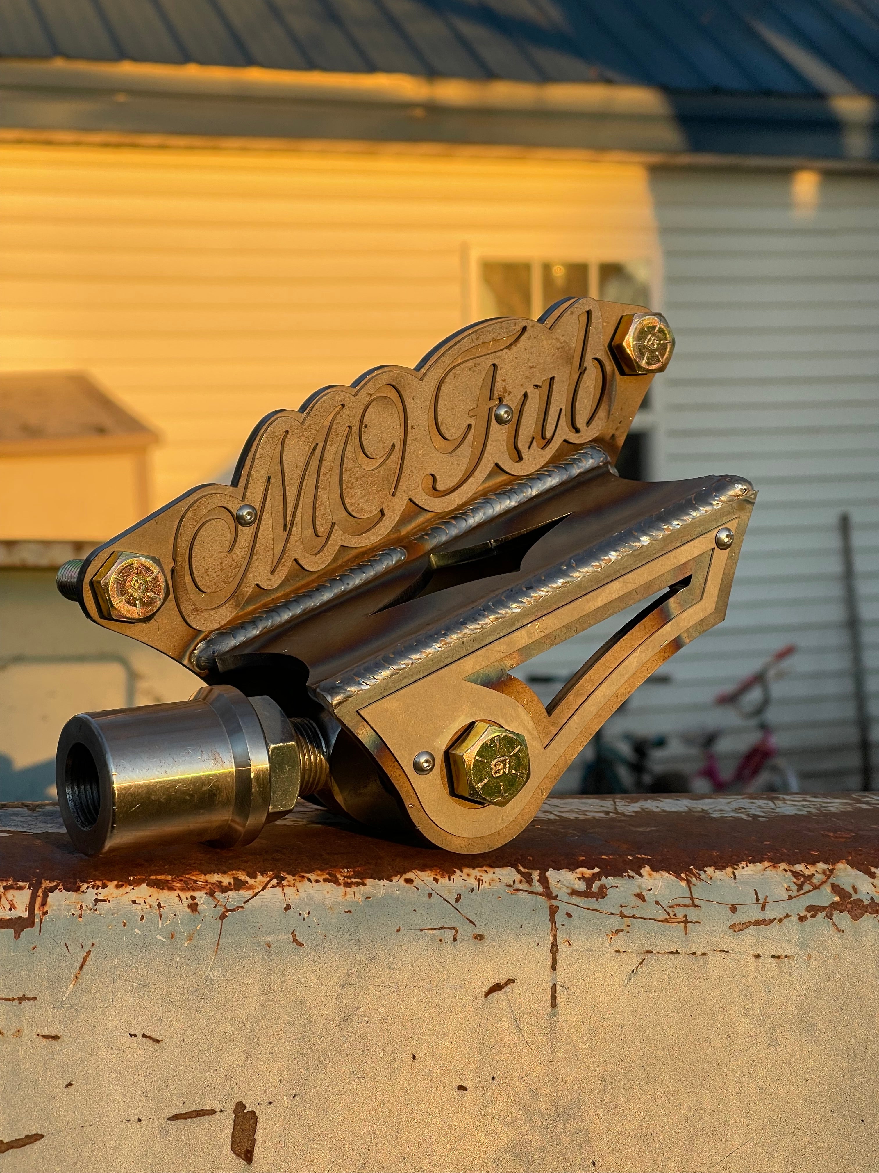Front traction bar mounts | Missouri Fab