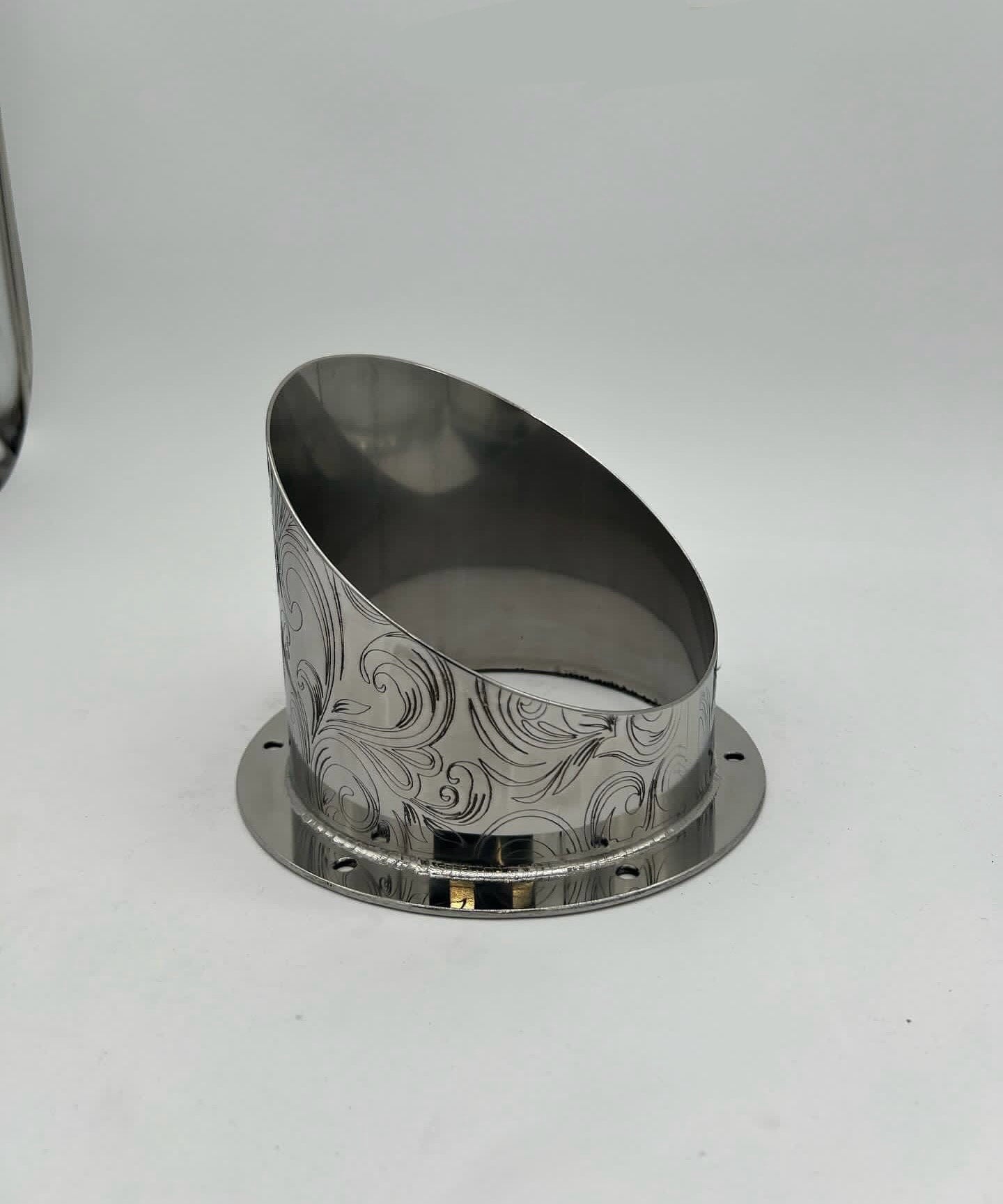 Engraved floral Hoodstack | Missouri Fab